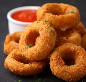 Crisp Double-Dipped Onion Rings – Recipe Pastry Blog